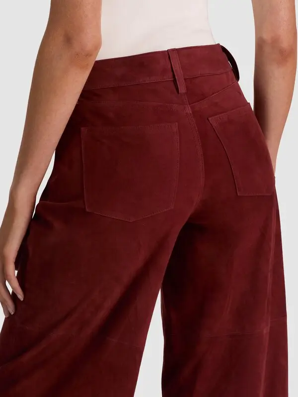 Alice + Olivia Amazing Suede Pant