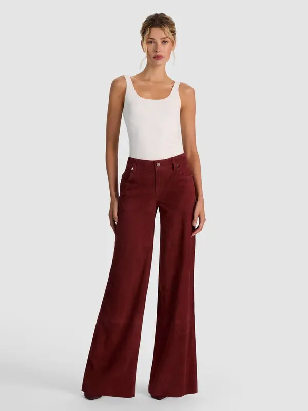 Alice + Olivia Amazing Suede Pant