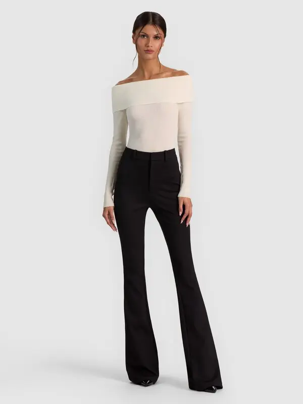 Alice + Olivia Kerry Bootcut Trouser