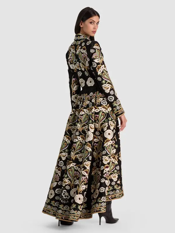 Alice + Olivia Cheshire Embellished Coat