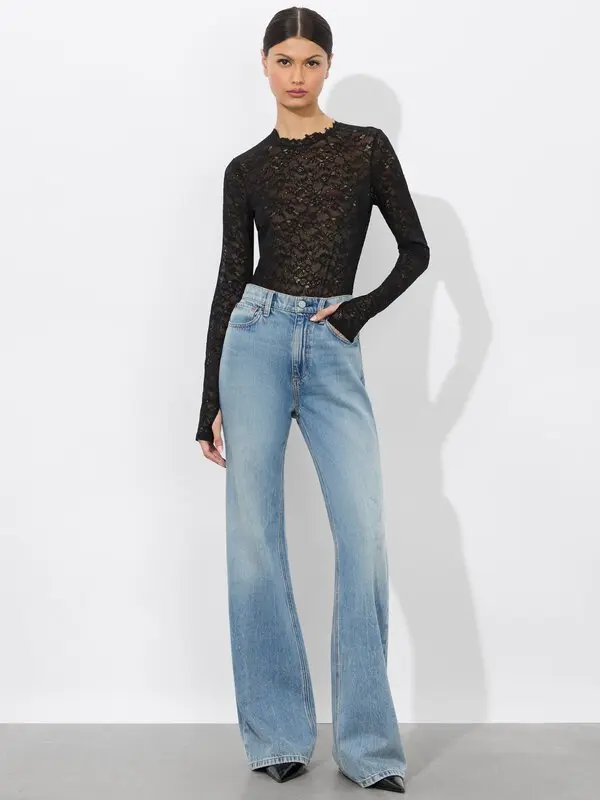 Alice + Olivia Taeyn Lace Bodysuit