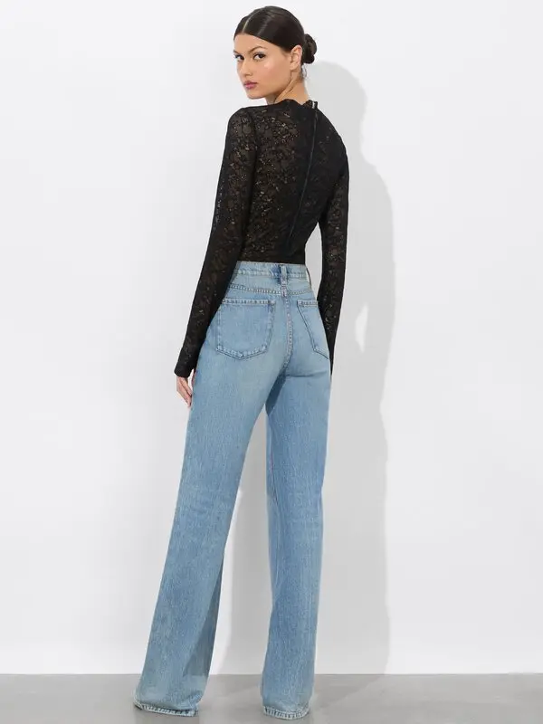 Alice + Olivia Taeyn Lace Bodysuit