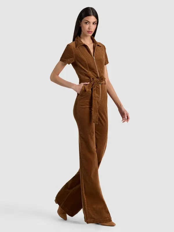 Alice + Olivia Gorgeous Wide Leg Jumpsuit