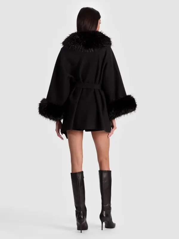 Alice + Olivia Joanne Sweater Coat