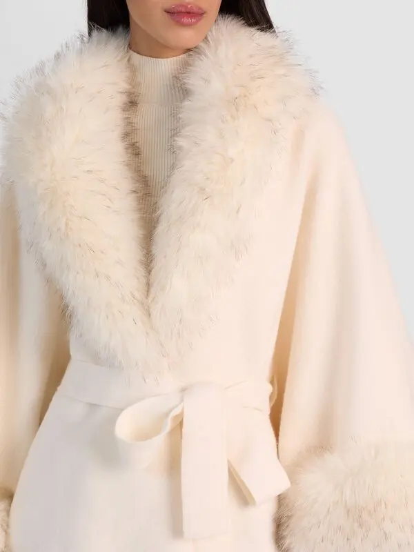 Alice + Olivia Joanne Sweater Coat