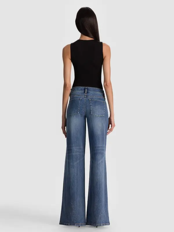 Alice + Olivia Olea Bodysuit - Black