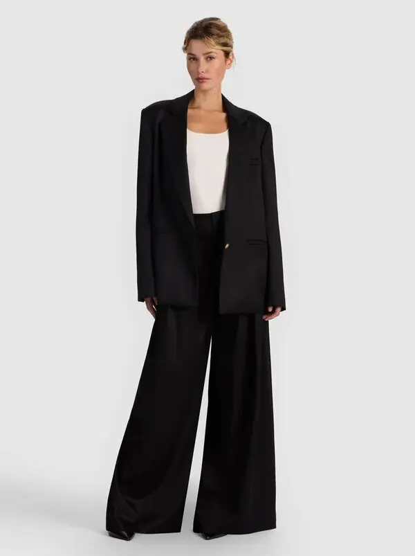 Alice + Olivia Ronan Oversized Boxy Blazer