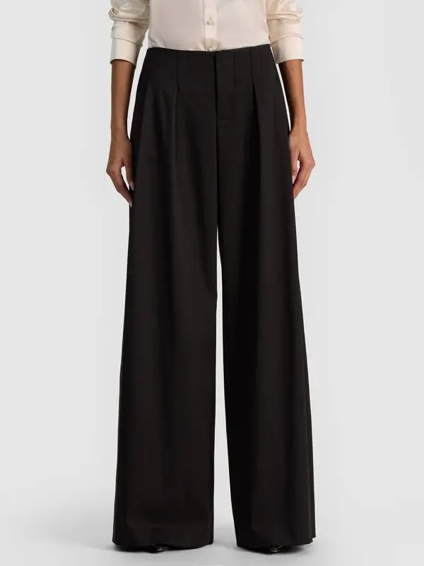 Alice + Olivia Elias Double Pleat Trouser