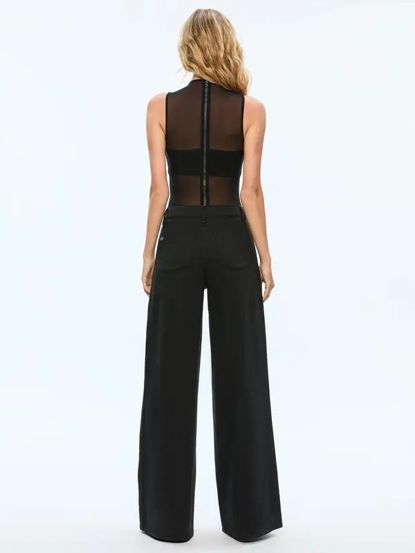 Alice + Olivia Nichol Bodysuit - Black