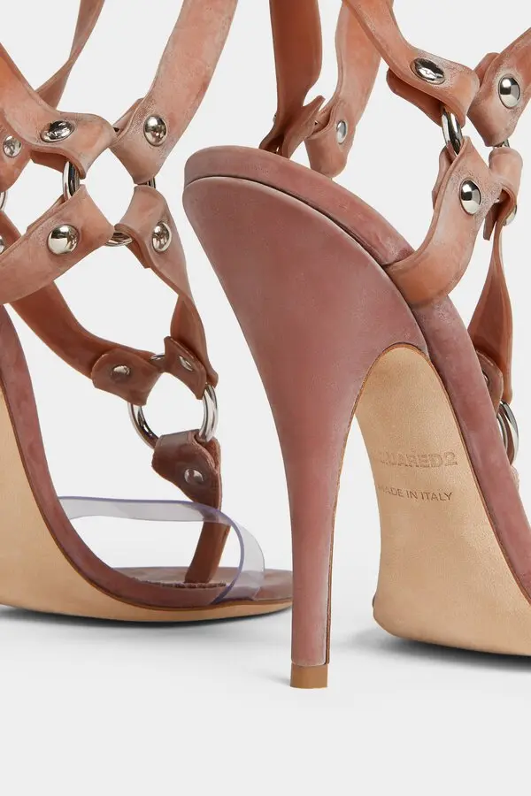Dsquared2 Bondage Thigh-high Heeled Sandals