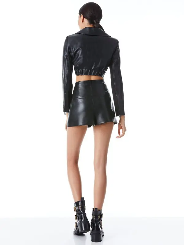 Alice + Olivia Yardley Vegan Jacket