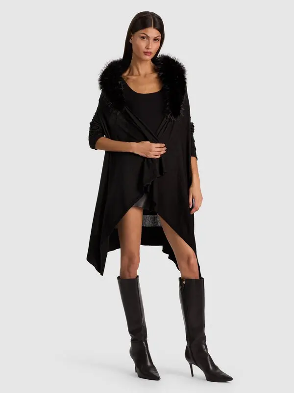 Alice + Olivia Izzy Faux Fur Collar