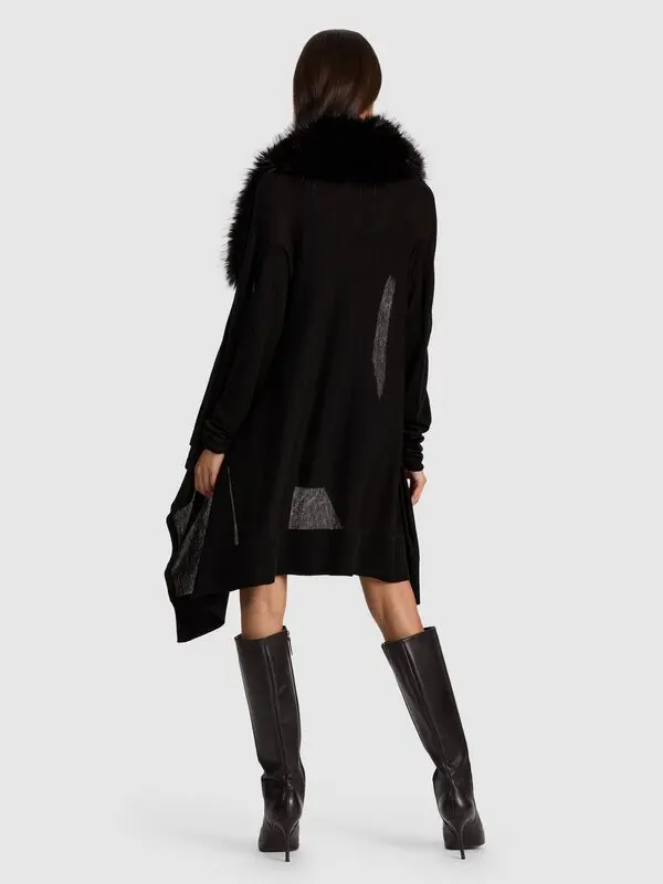 Alice + Olivia Izzy Faux Fur Collar