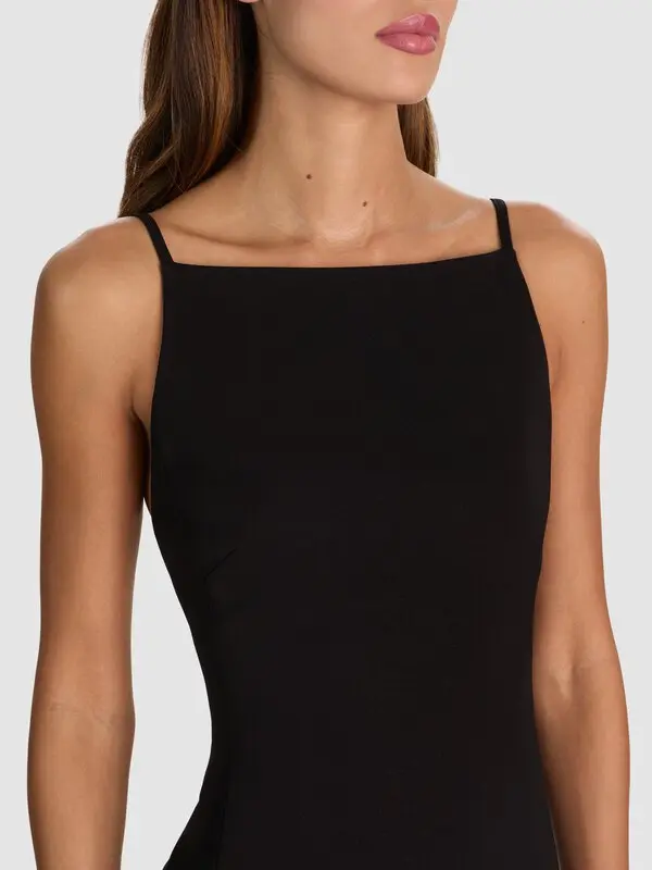 Alice + Olivia Cherie Square Neck Mini Dress