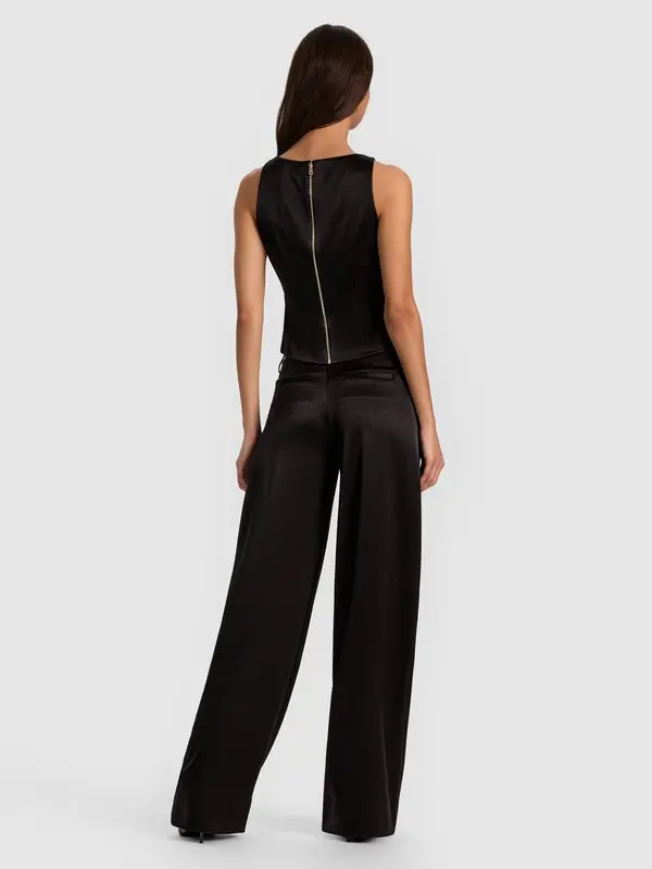 Alice + Olivia Yvette Boat Neck Tank