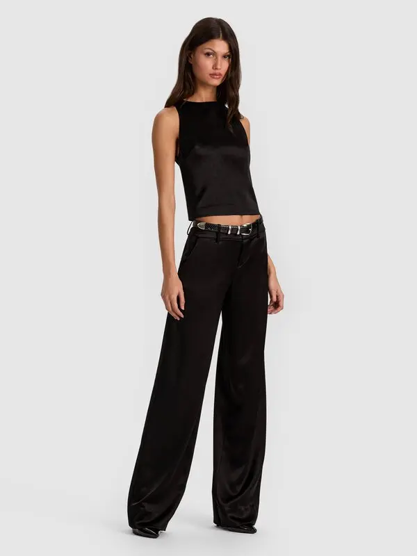 Alice + Olivia Yvette Boat Neck Tank