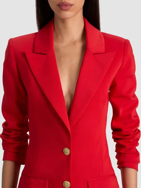 Alice + Olivia Burns Fitted Blazer