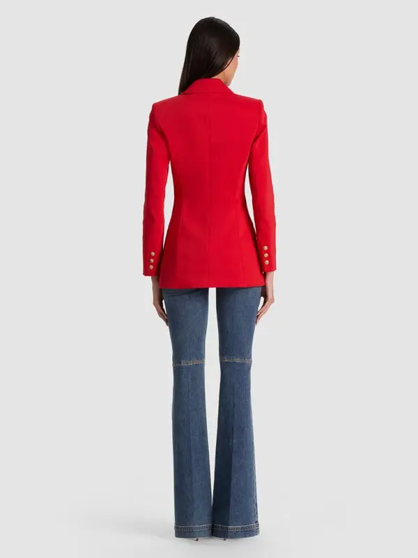 Alice + Olivia Burns Fitted Blazer