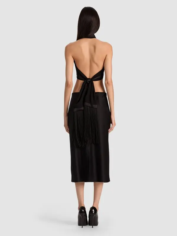 Alice + Olivia Alexa Fringe Scarf