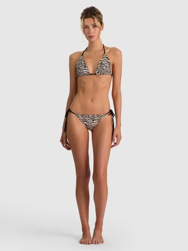 Alice + Olivia A+o X Pq Swim Sloane Reversible Rope Triangle Top
