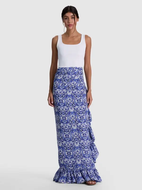 Alice + Olivia A+o X Coniglio Palm Beach Pareo