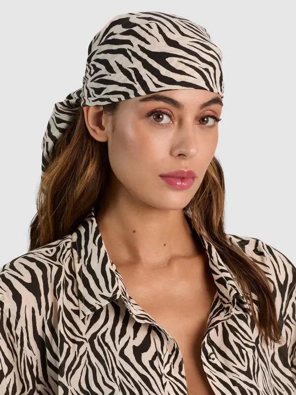 Alice + Olivia A+o X Coniglio Palm Beach Seaview Scarf