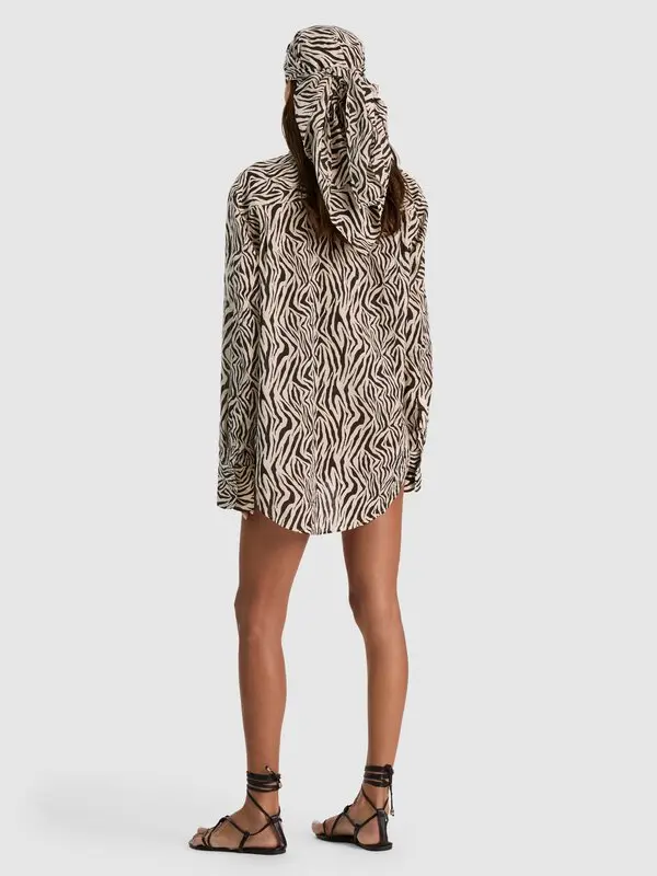 Alice + Olivia A+o X Coniglio Palm Beach Seaview Scarf
