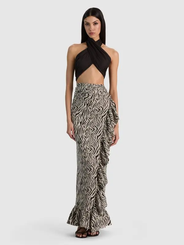 Alice + Olivia A+o X Coniglio Palm Beach Stacey Top