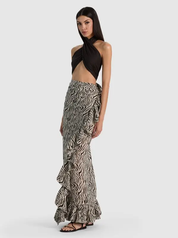 Alice + Olivia A+o X Coniglio Palm Beach Stacey Top