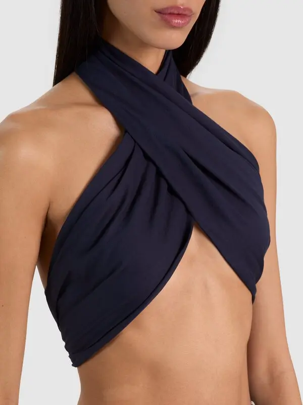 Alice + Olivia A+o X Coniglio Palm Beach Stacey Top