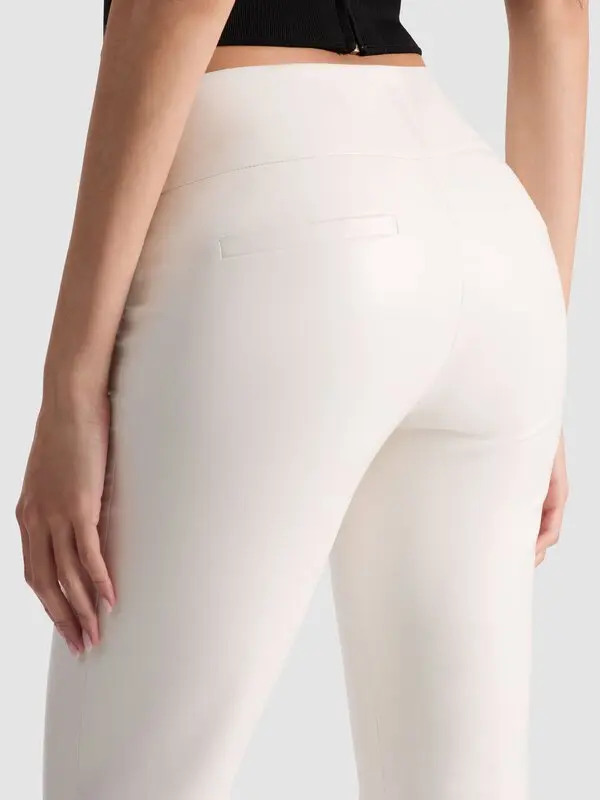 Alice + Olivia Olivia Vegan Bootcut Pant