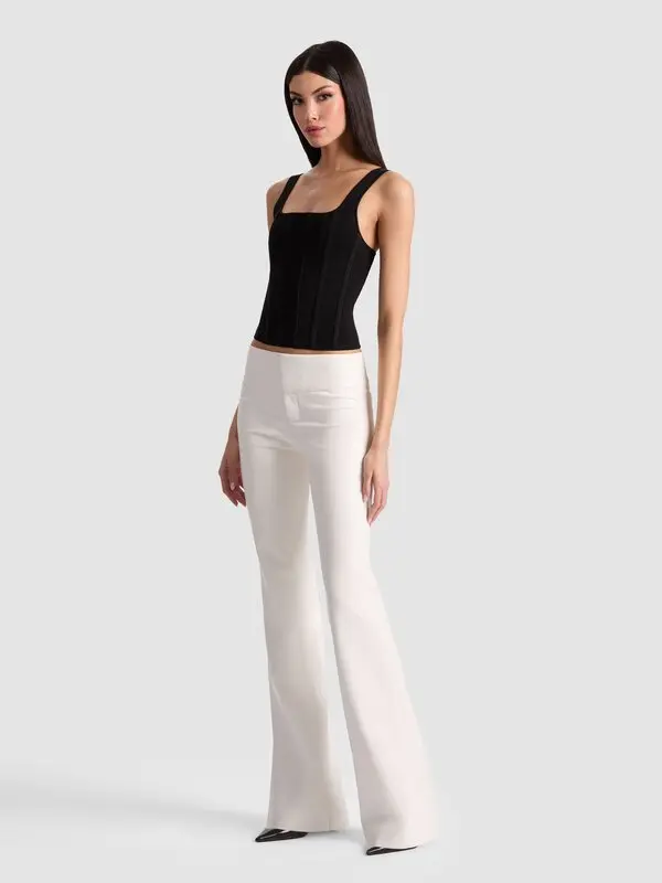 Alice + Olivia Olivia Vegan Bootcut Pant