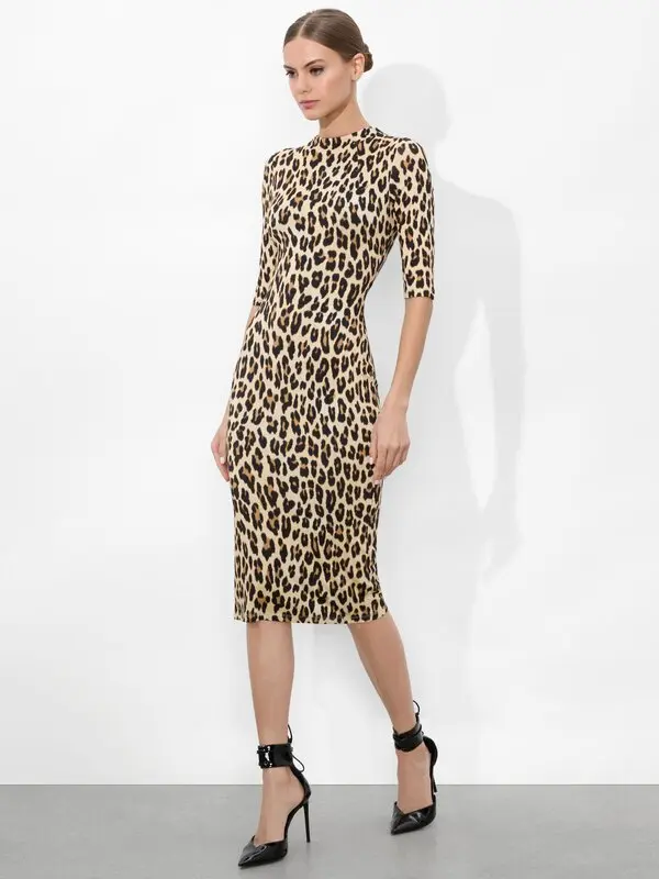 Alice + Olivia Delora Midi Dress