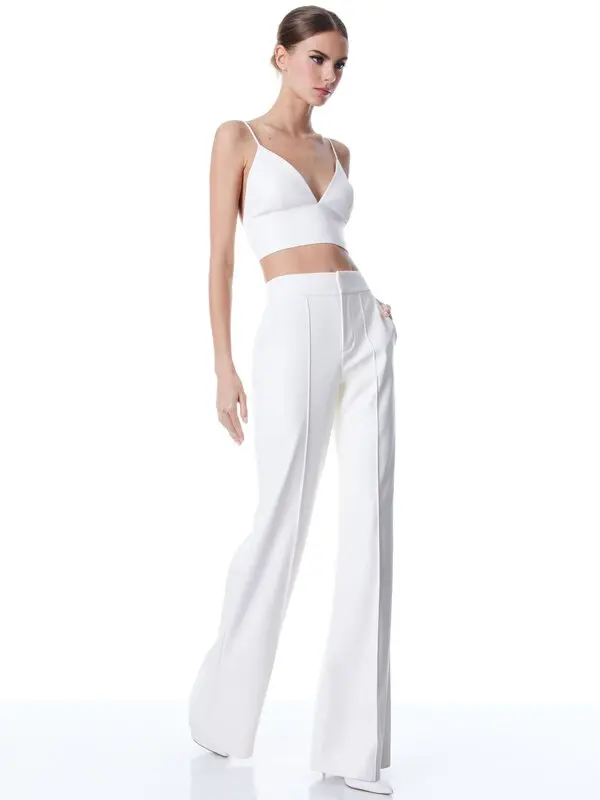 Alice + Olivia Dylan Vegan Pant