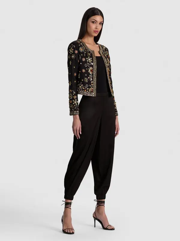 Alice + Olivia Kidman Embellished Jacket