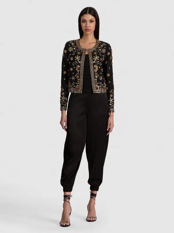 Alice + Olivia Kidman Embellished Jacket