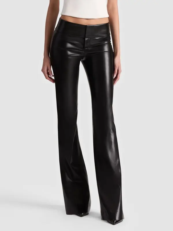 Alice + Olivia Olivia Vegan Bootcut Pant