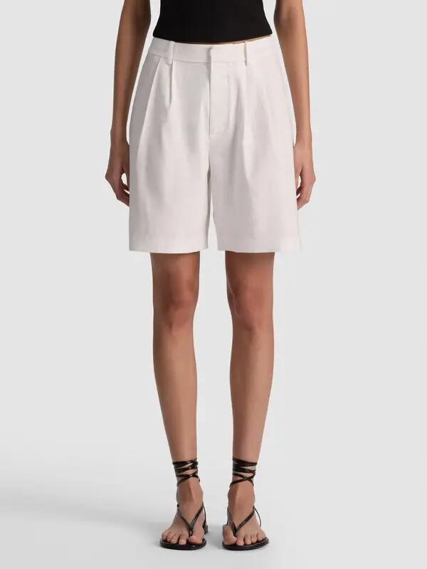 Alice + Olivia Conry Pleated Bermuda Short