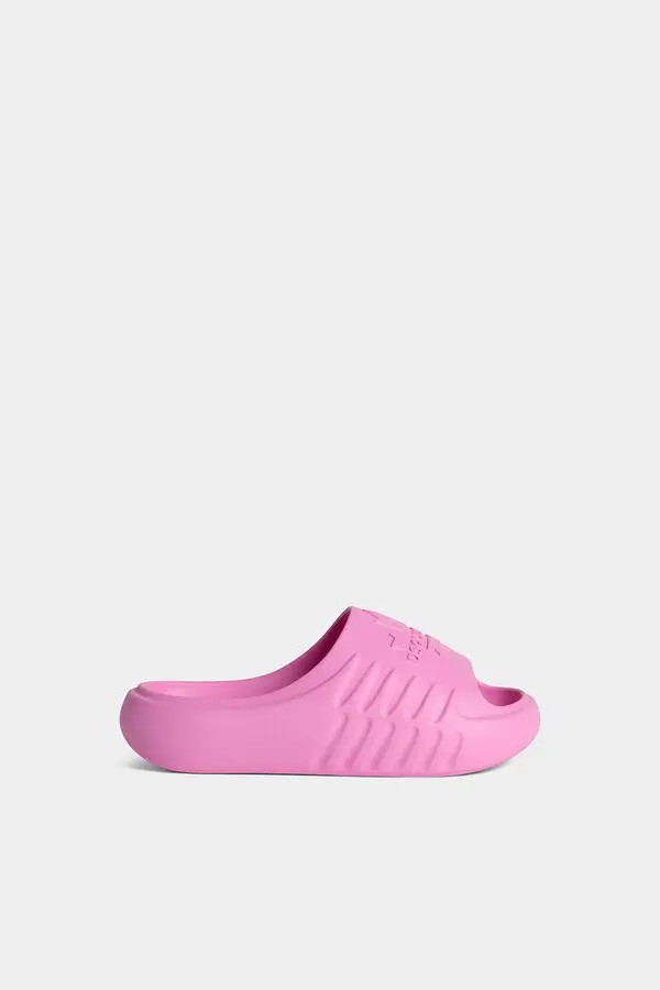 Dsquared2 Canadian Leaf Slides - Pink