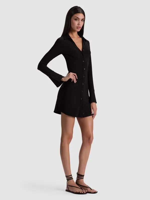 Alice + Olivia Freya Button Down Dress