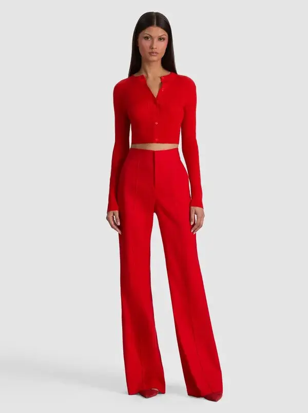Alice + Olivia Dylan Wide Leg Pant