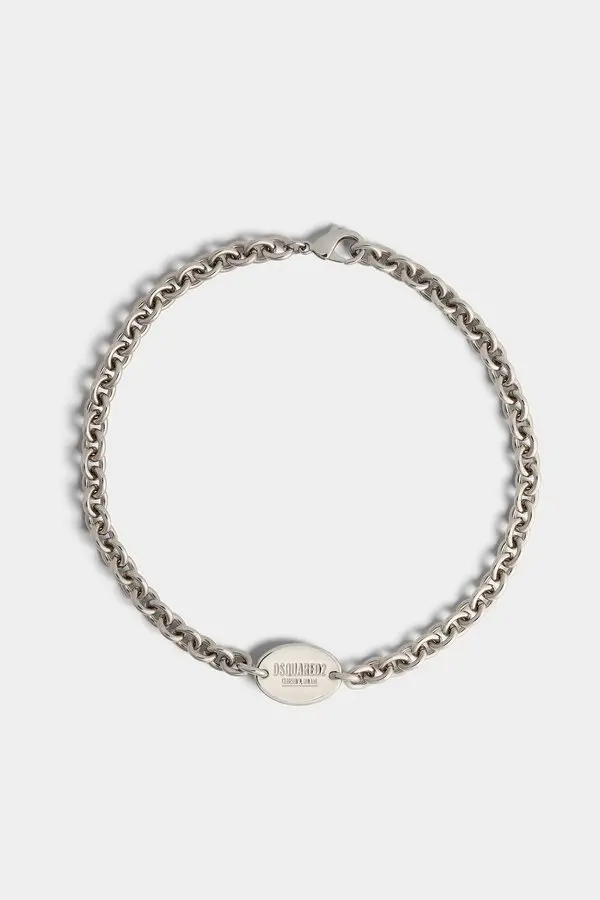Dsquared2 Tag Chain Necklace