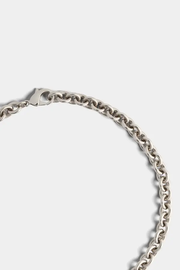 Dsquared2 Tag Chain Necklace