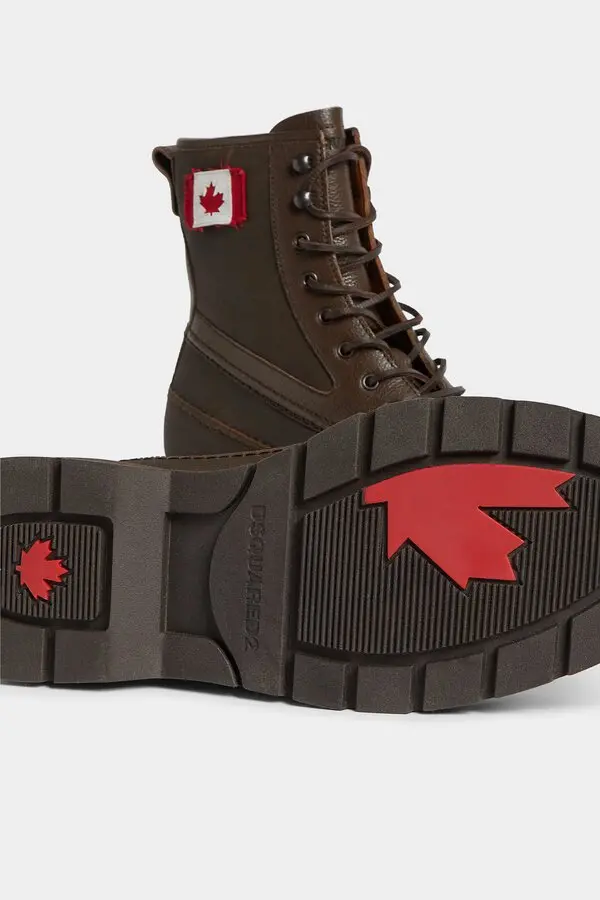 Dsquared2 Canadian Flag Ankle Boots