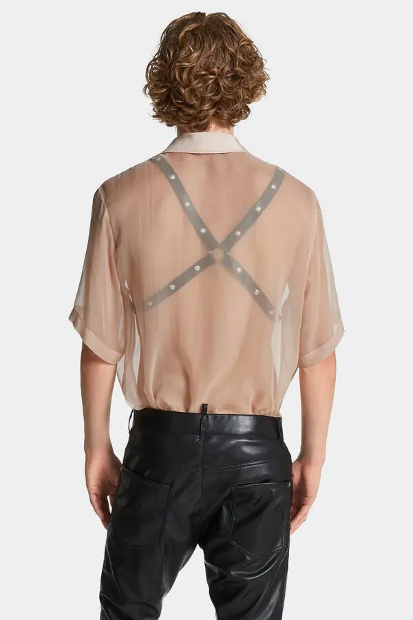 Dsquared2 Chiffon Short Sleeve Shirt