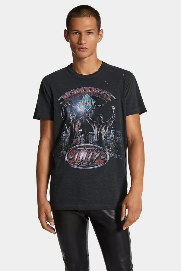 Dsquared2 Supervintage Dyed Cigarette Fit T-shirt