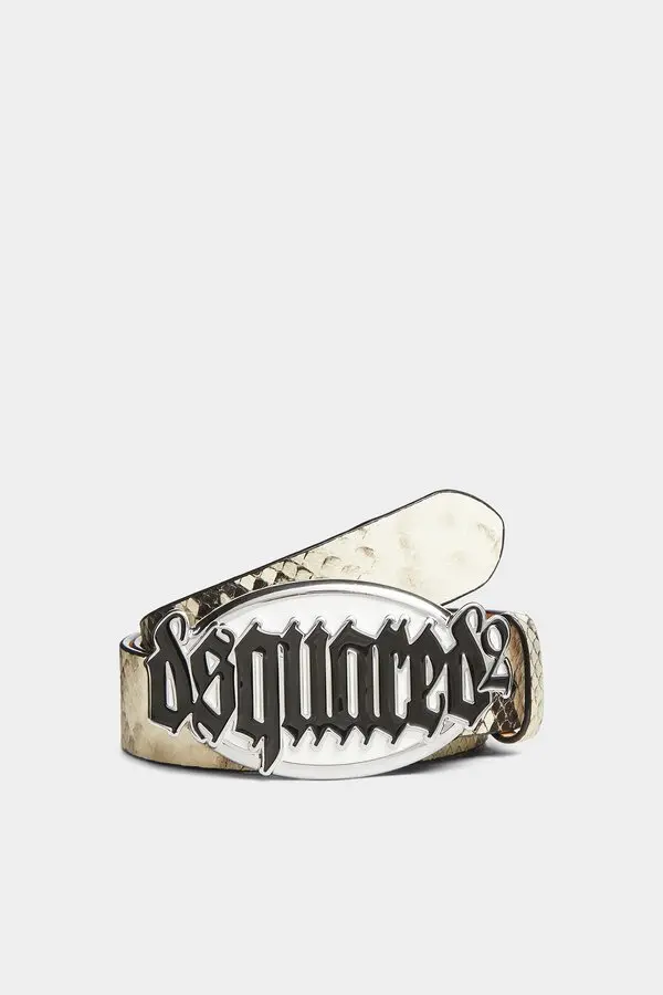 Dsquared2 Gothic Plaque Belt