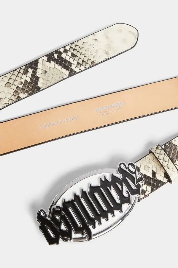 Dsquared2 Gothic Plaque Belt