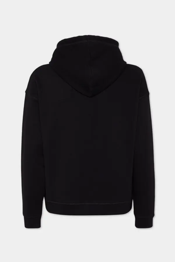 Dsquared2 Wash Relax Fit Mask Hoodie