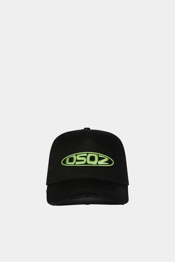 Dsquared2 Dsq2 Fluo Baseball Cap - Black